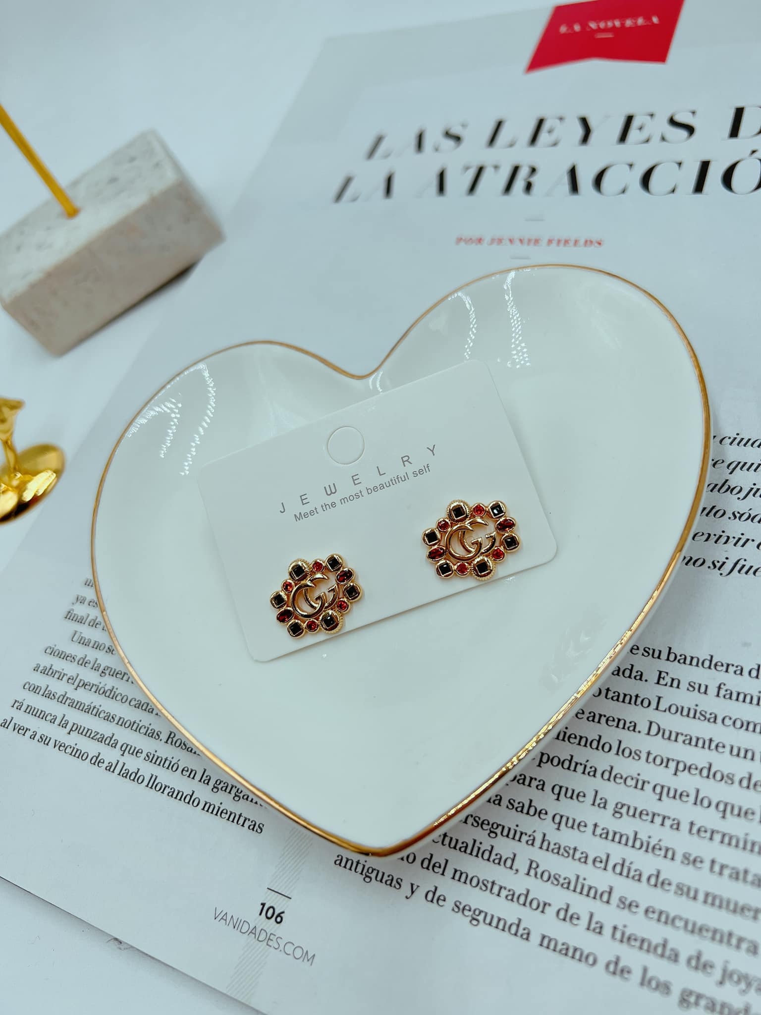 ARETE ORO LAMINADO GG – Frida Joyería