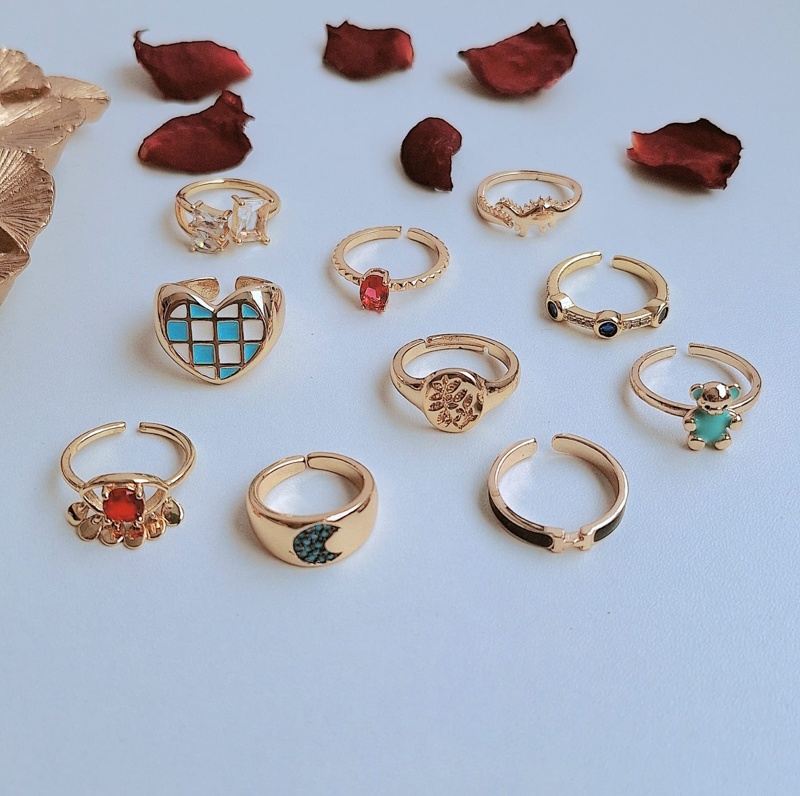 PAQUETE DE ANILLOS CHUNKY – Frida Joyería