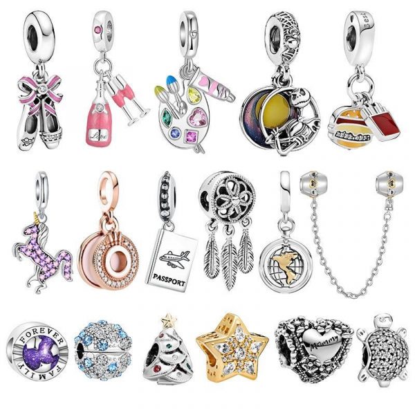 PAQUETE 10 CHARMS ACERO INOXIDABLE – Frida Joyería