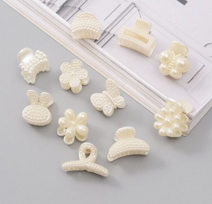 SET PINZAS PEQUEÑA PERLA – Frida Joyería