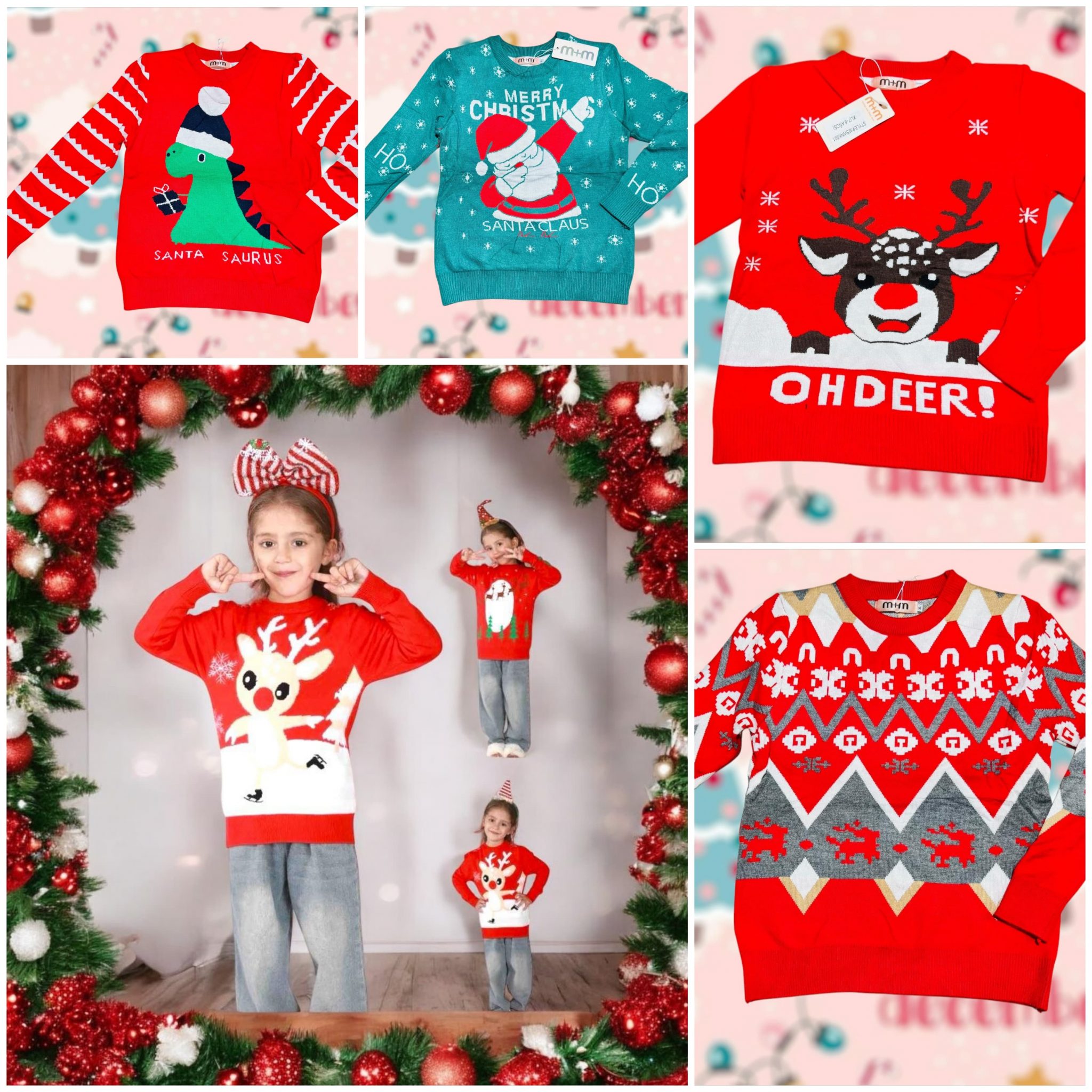 SUETER INFANTIL NAVIDEÑO🌲 – Frida Joyería