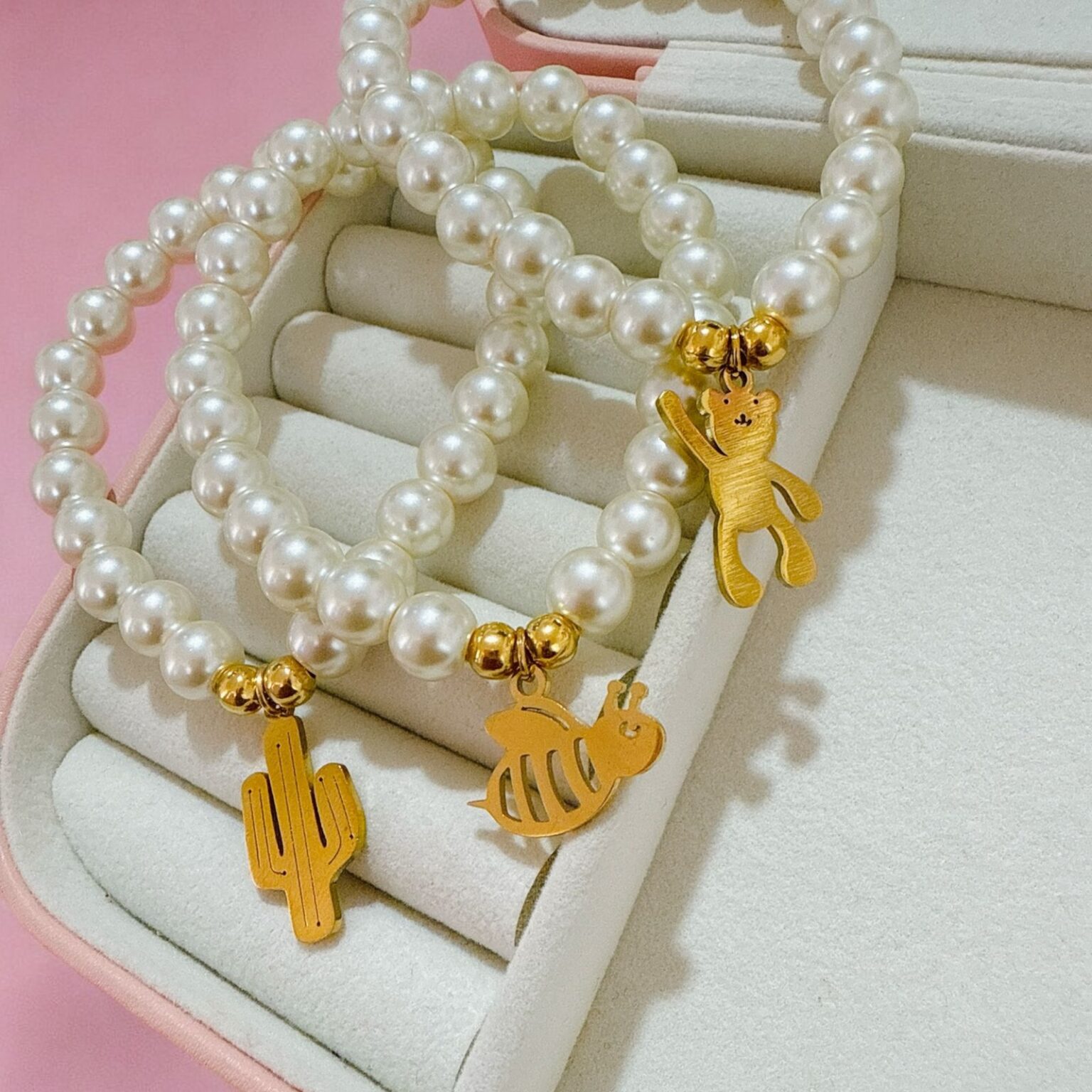 PULSERA BOLITA/PERLA – Frida Joyería