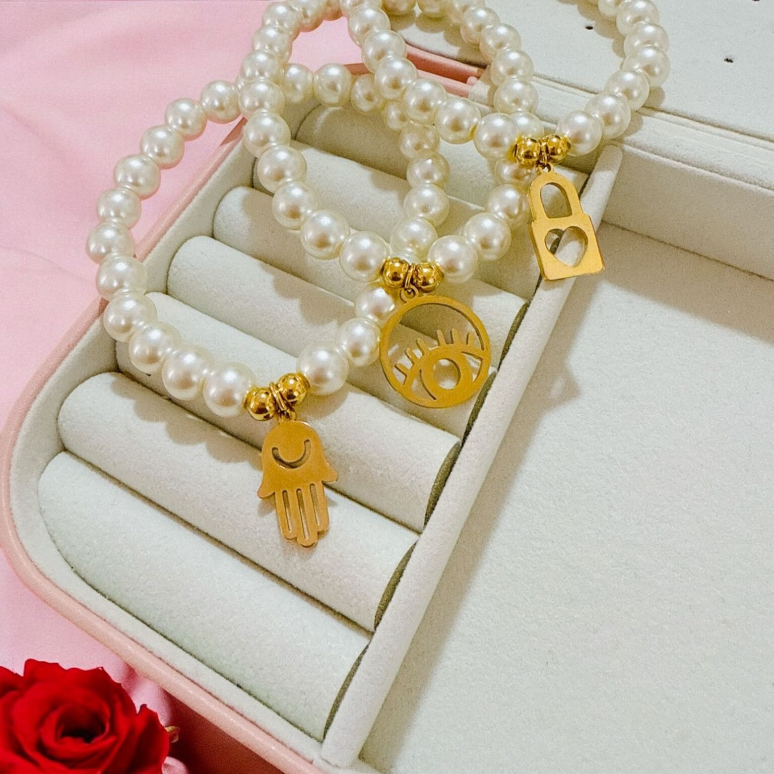 PULSERA BOLITA/PERLA – Frida Joyería