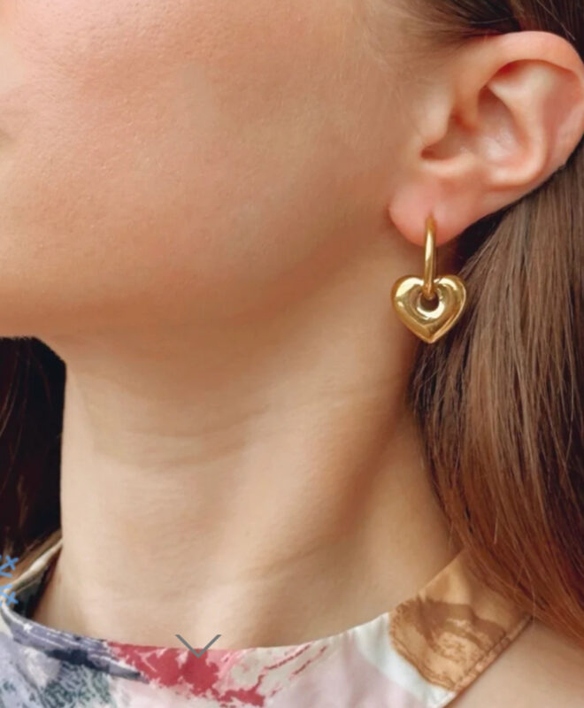 ARETE CORAZON Acero Inoxidable – Frida Joyería