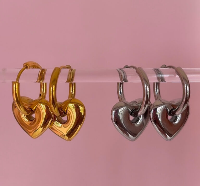 ARETE CORAZON Acero Inoxidable – Frida Joyería