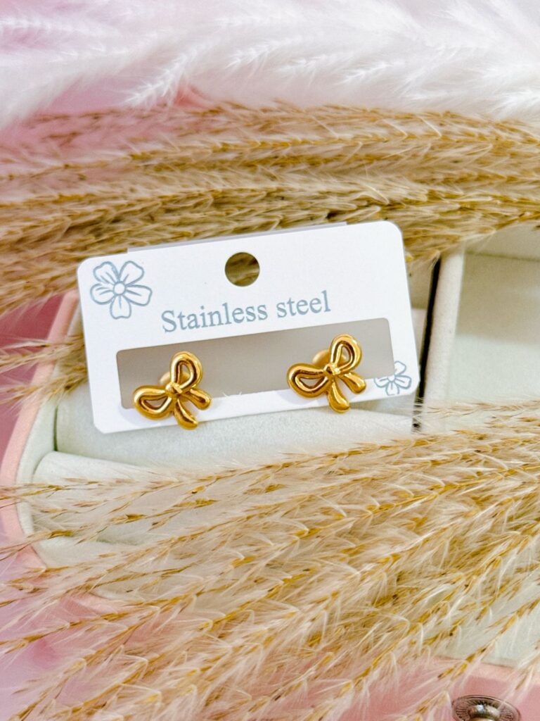 MINI ARETE MOÑO CHICO – Frida Joyería