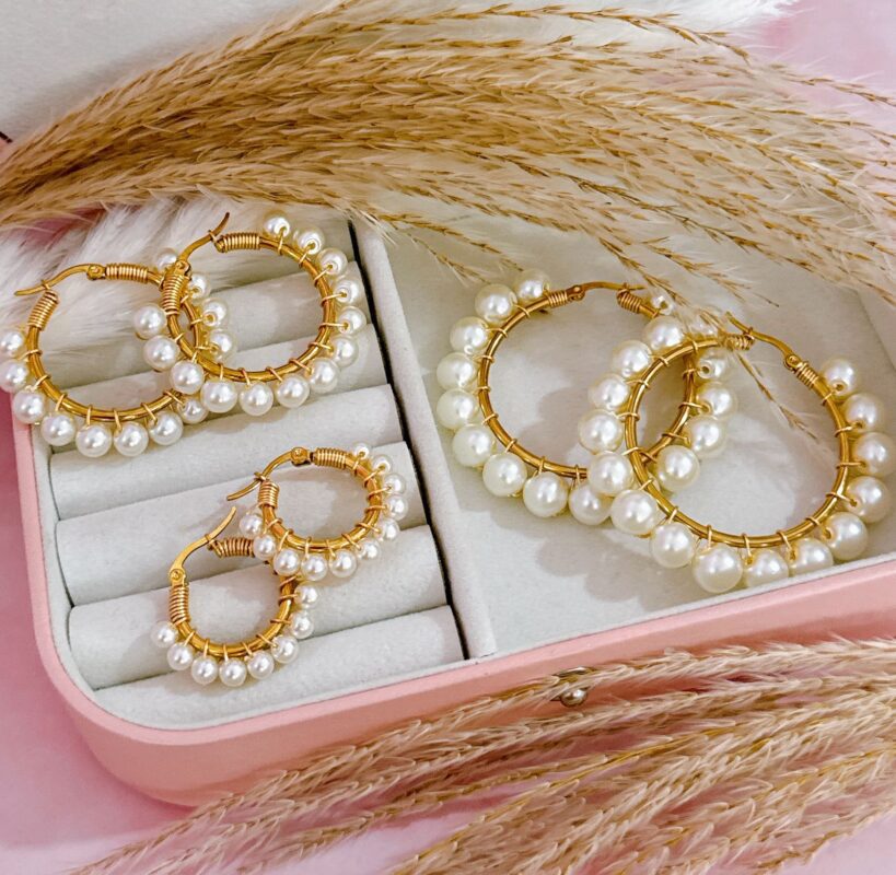 ARRACADA PERLA⚪ – Frida Joyería