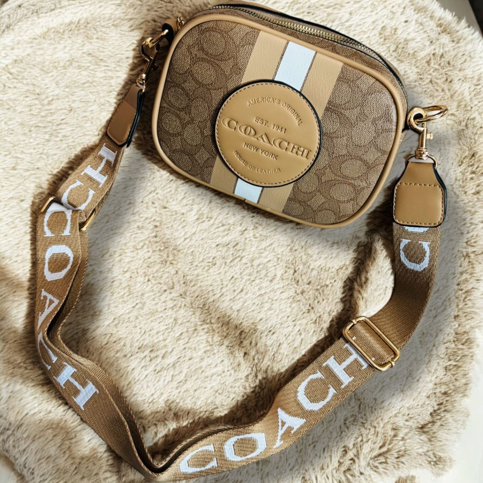 BOLSA FRANJA COACH – Frida Joyería