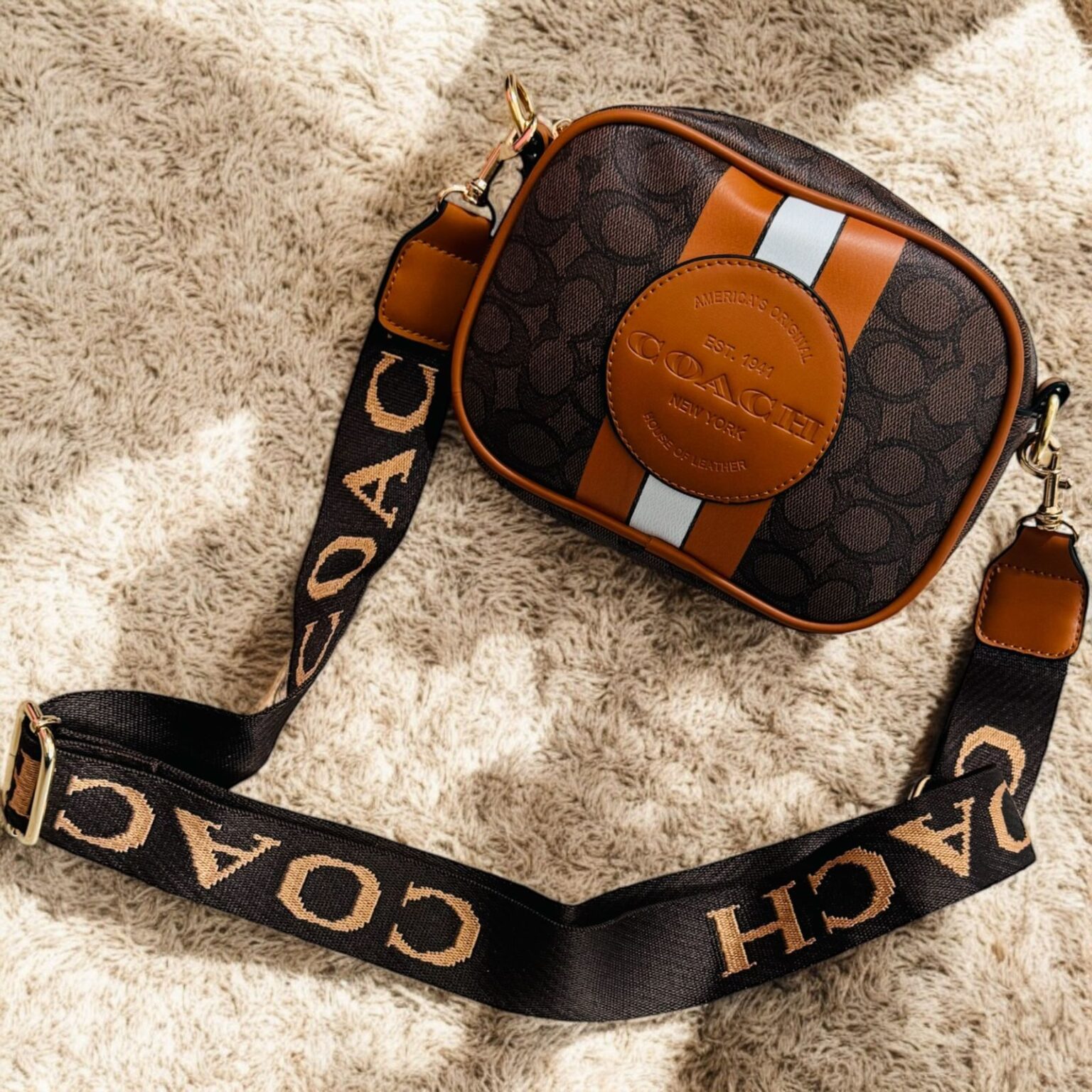 BOLSA FRANJA COACH – Frida Joyería