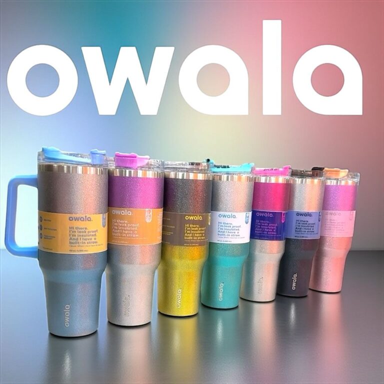 TERMO GLITTER OWALA 40 Oz – Frida Joyería