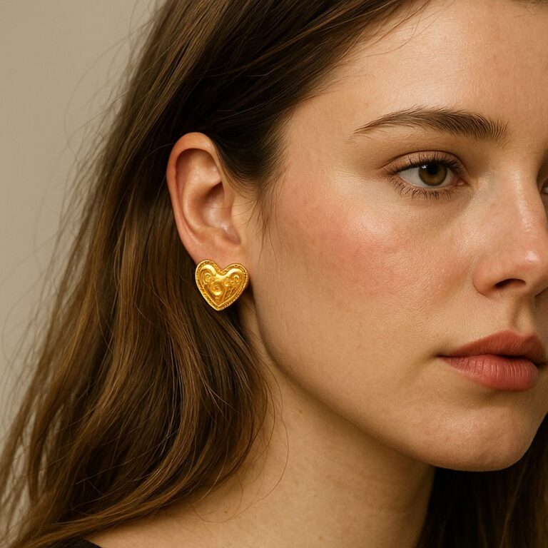 ARETE CORAZON STEEL M1 – Frida Joyería